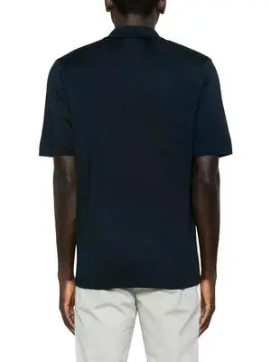 SAMSOE SAMSOE Buttoned Polo Shirt - Blue
