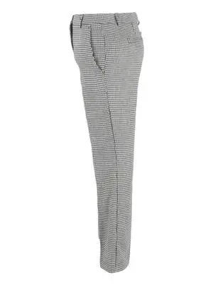 Iris & Ink Patterned Trousers - White