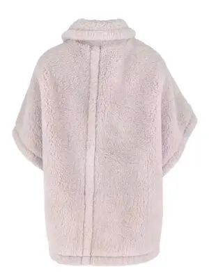 Max Mara Tebe Teddy Cape - Grey
