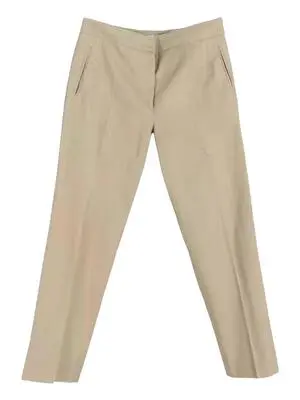 GIVENCHY Givenchy Beige Cotton Side-Pocket Trousers