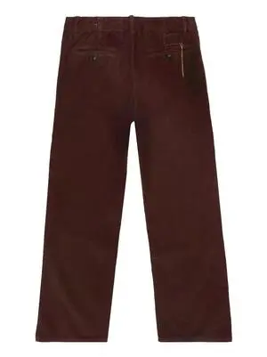 FORTELA Jamie Welt-pocket Corduroy Trousers - Red