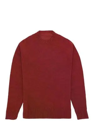 FORTELA Fortela Crew Neck Merino Wool Sweater Red