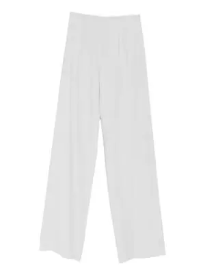 Emporio Armani Wide Leg Trousers - Grey