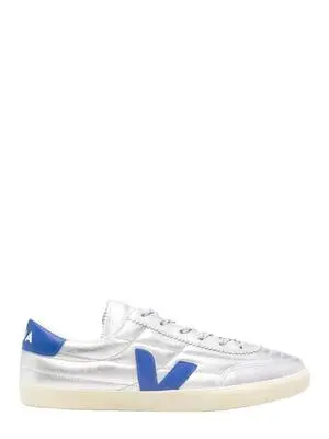 VEJA VEJA Panenka Panelled Lace Up Sneakers Silver