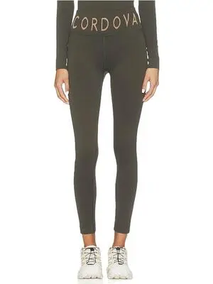 Cordova Ribbed Performance Baselayer Bottoms - Olive