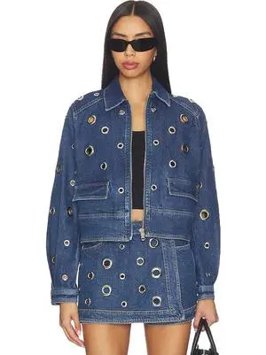 Cinq À Sept Harriet Denim Jacket - Blue