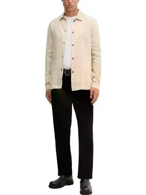 Frescobol Carioca Patch-pocket Drawstring Jacket - Neutrals