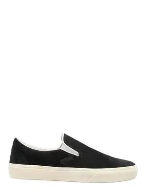 TOM FORD Suede Slip-on Sneakers - Black