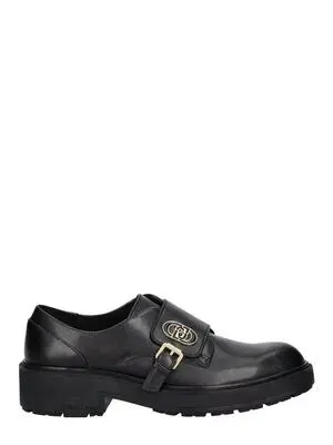 Liu Jo Buckle Strap Monk Shoes - Black