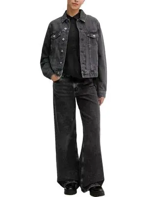 Karl Lagerfeld Wide-leg Jeans - Grey