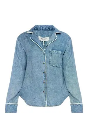 Rag & Bone Chest Pocket Shirt - Blue