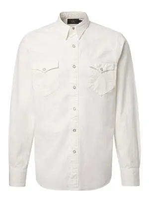 Ralph Lauren Buffalo West Denim Shirt - White