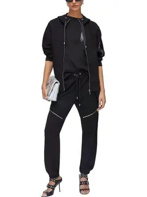 Liu Jo Zip-fastening Hooded Jacket - Black