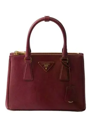 Prada Prada Saffiano Leather Tote Bag Red