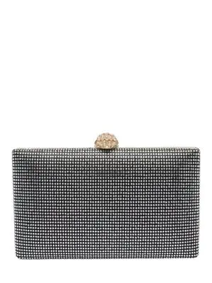 KURT GEIGER Kensington Crystal-embellishment Clutch Bag