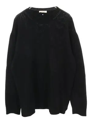 Valentino Garavani Cashmere Crew Neck Sweater - Black