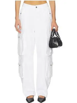 Ksubi Cargo Barrel Trousers - White