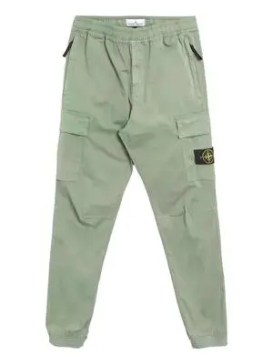 Stone Island Stone Island 3100032 Stretch Organic Cotton Twill Cargo Pants Green