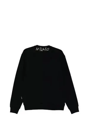 Just Cavalli Logo Crew Neck Jumper - Black