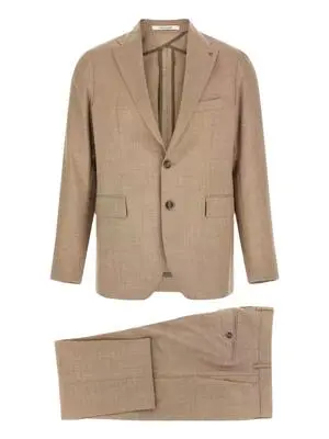 Tagliatore Single-breasted Suit Neutrals