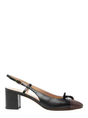 Valentino Garavani Valentino Garavani Slingback Pumps With Bow Detail Black