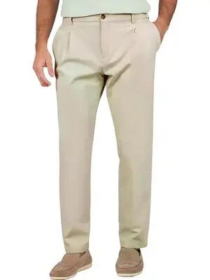 Paul & Shark Buttoned Chino Trousers - Neutrals