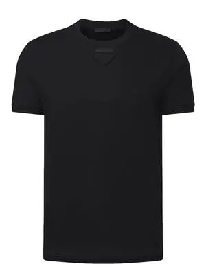Prada Cotton Jersey T-shirt - Black