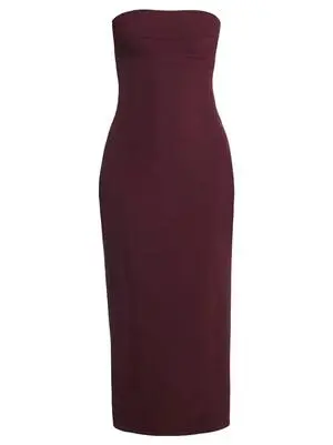 AXEL 113 Margot Strapless Midi Dress - Red