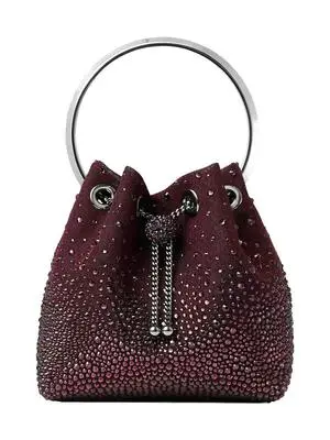 JIMMY CHOO Jimmy Choo Embellished Bucket Bag