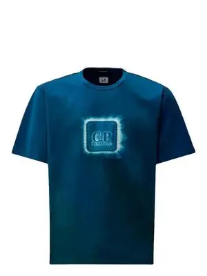 C.P. COMPANY Logo T-shirt - Blue