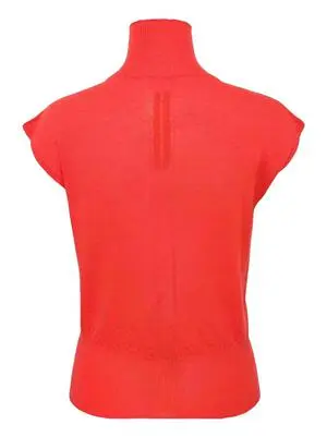 Rick Owens Rick Owens Turtle Lightweight Cashmere Blouse Red