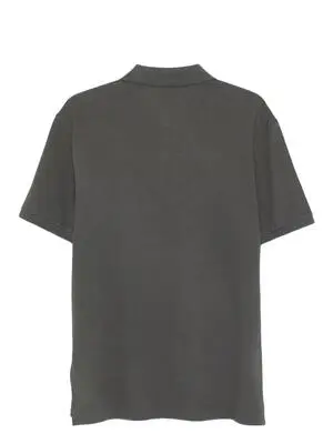 C.P. COMPANY Logo-patch Polo Shirt - Grey