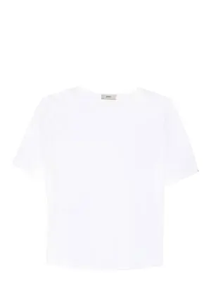 Herno Herno Cotton T-Shirt With Short Sleeves White