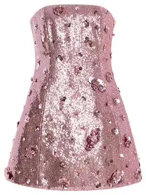 Simkhai Arta Sequin Mini Dress - Pink