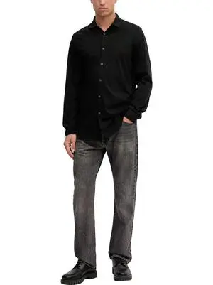 Armani Exchange Buttoned Shirt - Black