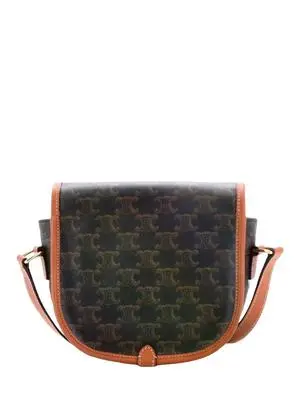 Celine Tabou Bag Smooth Calfskin Medium Crossbody Bag - Neutrals