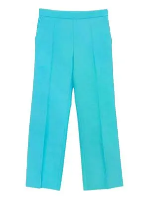 Chloé Straight-leg Trousers - Blue