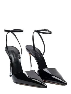 Casadei Superblade Sharp Heeled Pumps - Black
