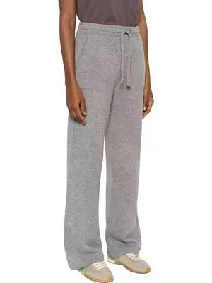 Max Mara Pietra Drawstring Waist Track Pants - Grey