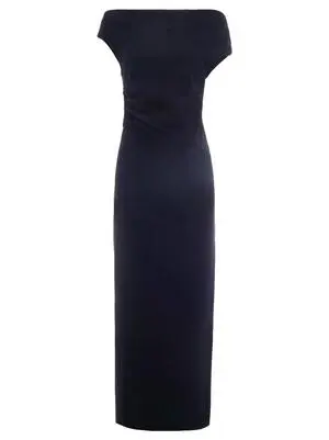 P.a.r.o.s.h Off-shoulder Maxi Dress - Blue