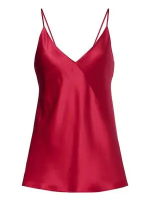 Max Mara Max Mara Silk Satin Camisole Red