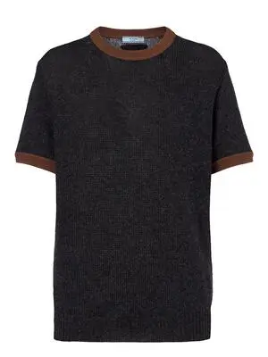 Prada Cashmere Knit Jumper - Grey