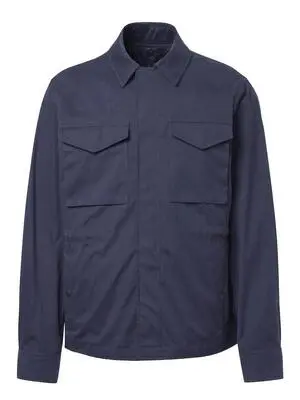 Moncler Roquille Convertible Jacket - Blue