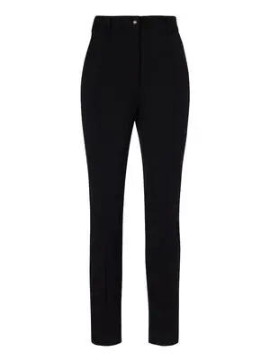 Dolce & Gabbana Wool-blend Slim Trousers - Black
