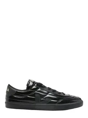 VEJA VEJA Patent Leather Sneakers Black