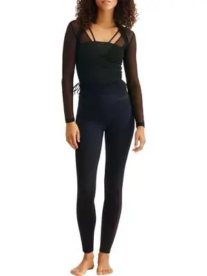 ERES Guillem Wrap Top - Black