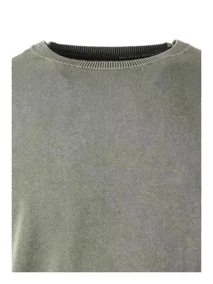 RRD Crew Neck Ribbed Sweater - Grey