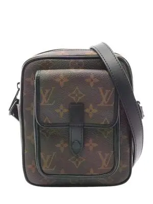 LOUIS VUITTON Monogram Christopher Wearable Wallet Crossbody Bag - Brown