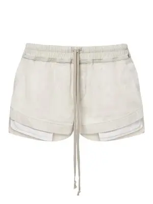 Rick Owens Rick Owens Cotton Jersey Shorts Grey
