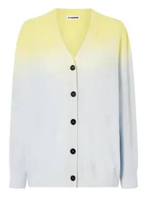 JIL SANDER Jil Sander Dégradé Wool Cardigan Multi